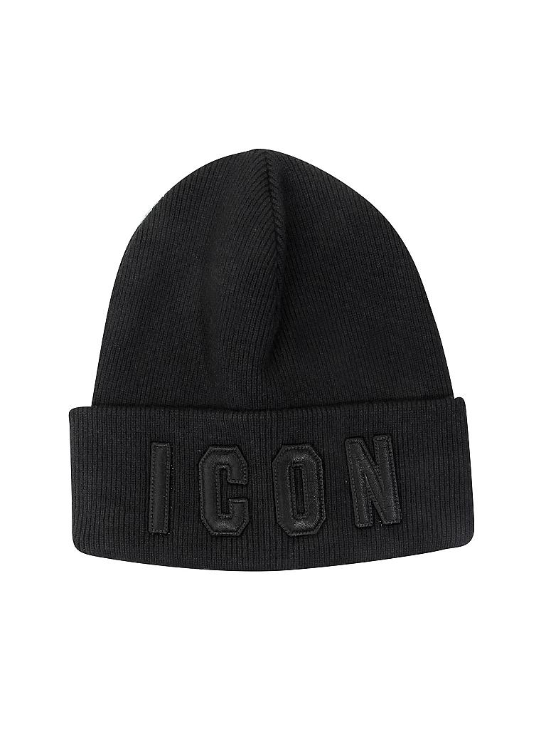 DSQUARED 2 Mütze - Haube - Beanie schwarz