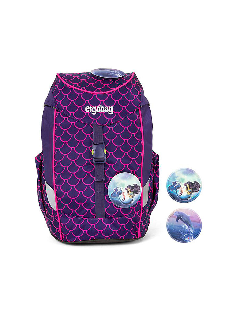 ERGOBAG Kinder Rucksack Mini Plus PerlentauchBär transparent