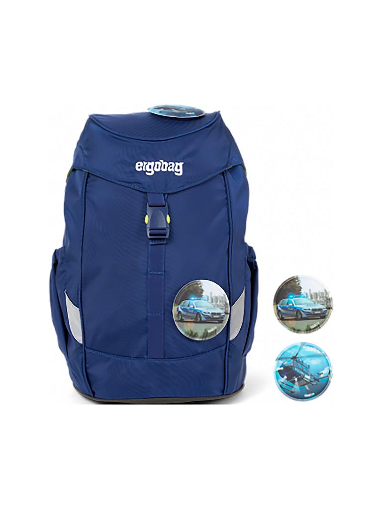 ERGOBAG Rucksack "Mini - BlaulichtBär" blau