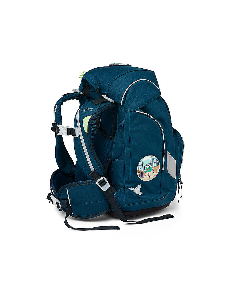 ERGOBAG Schultaschen Set 6tlg Pack RobotBär tuerkis