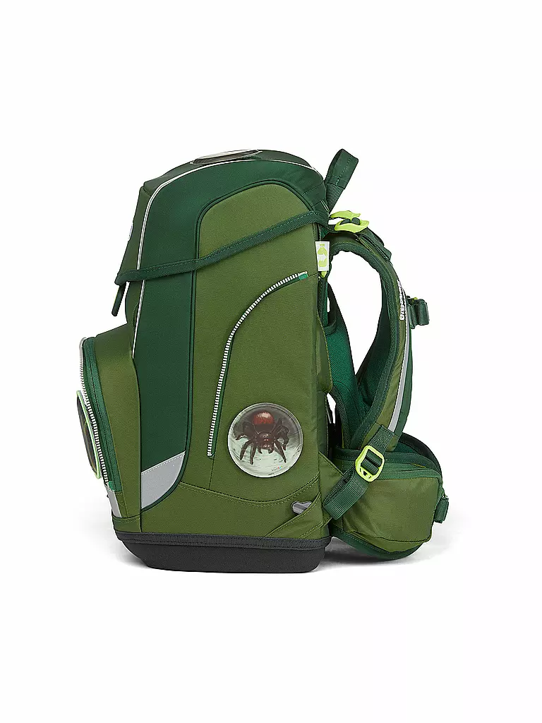 ERGOBAG Schultaschen Set Cubo 5 tlg Grüne Mambär grün