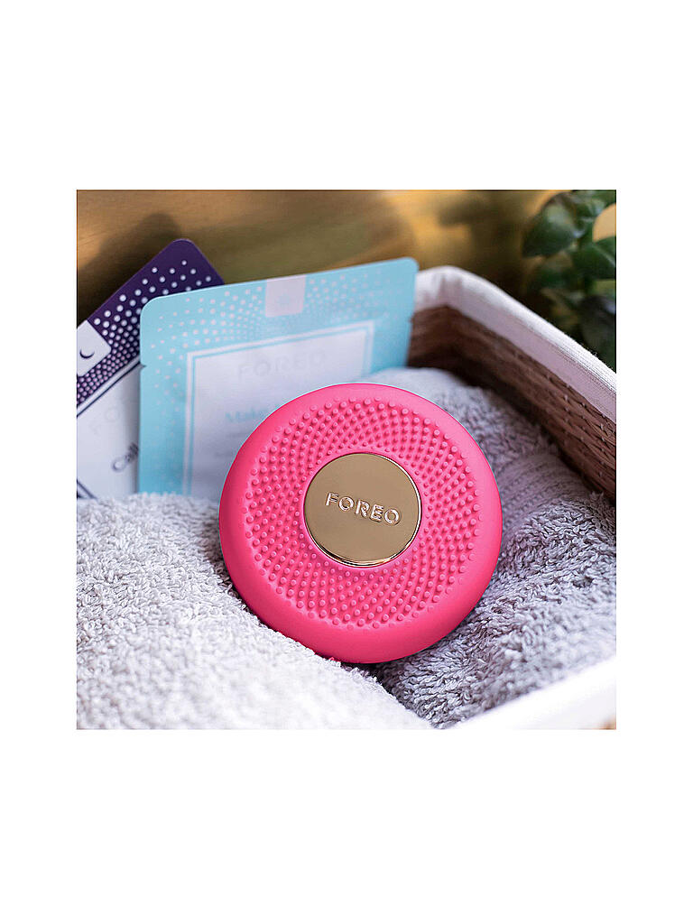 FOREO UFO™ mini Fuchsia - Maskengerät mit Wärme- und LED-Lichttherapie pink
