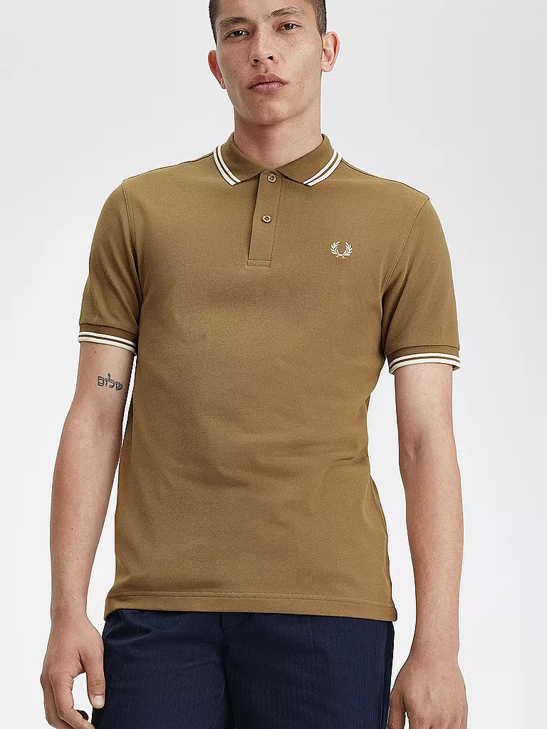 FRED PERRY Poloshirt M3600 camel