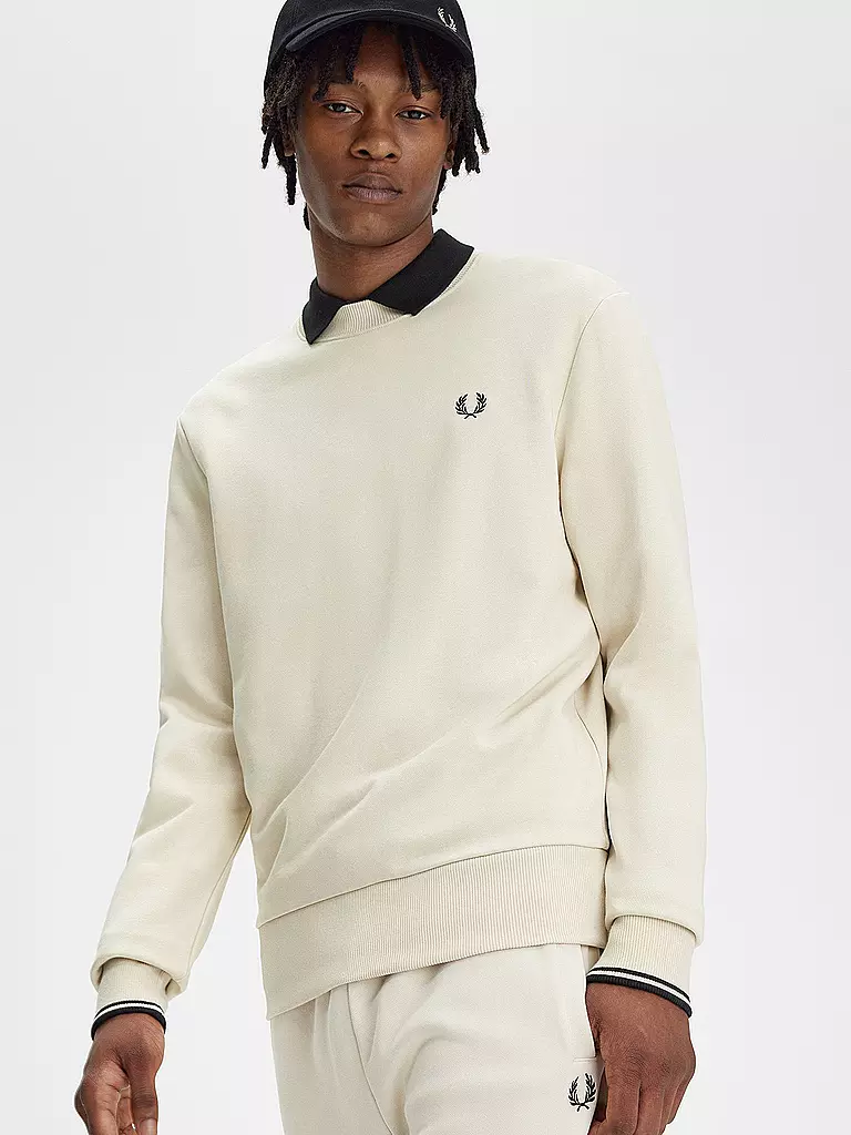 FRED PERRY Sweater creme