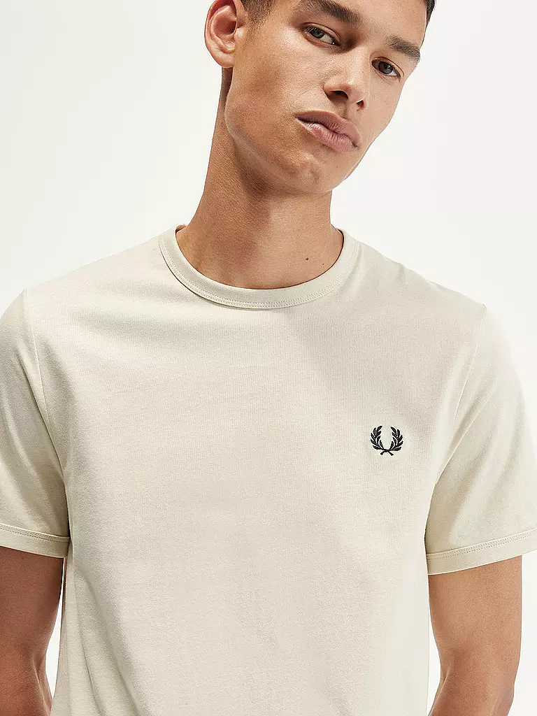 FRED PERRY T-Shirt beige