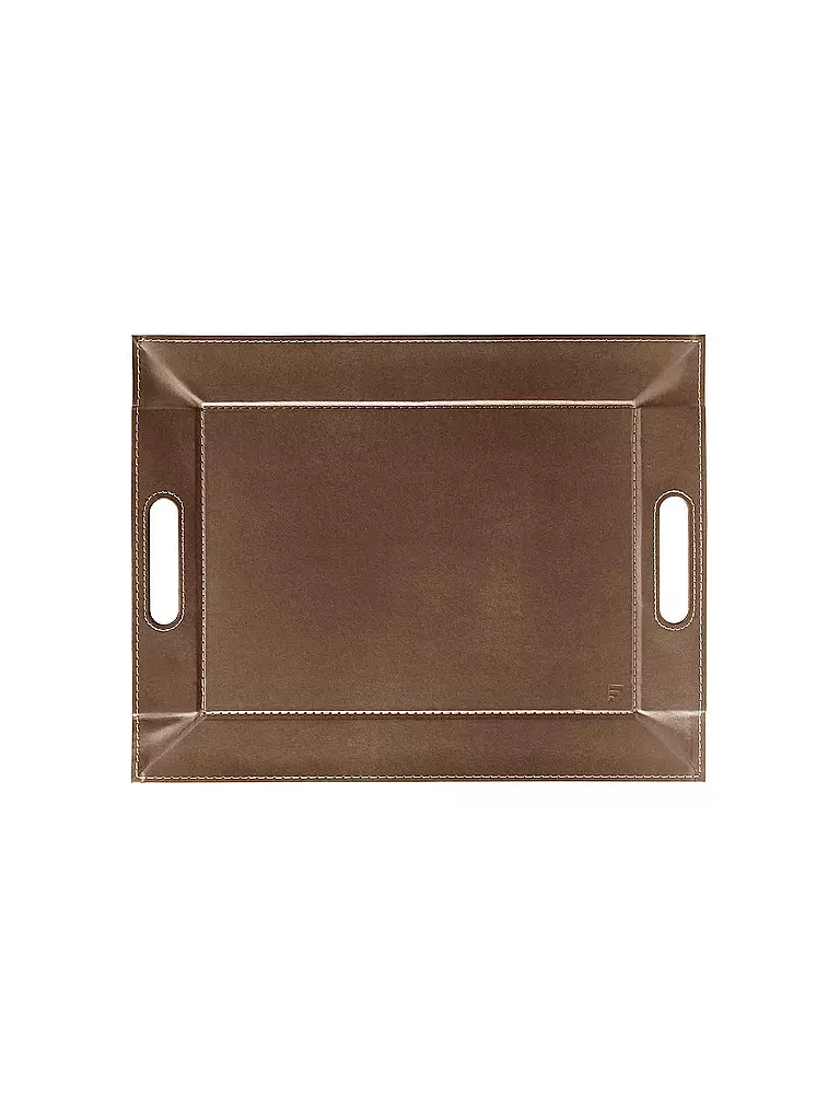 FREEFORM Wendetablett 45x35cm Bronze / Weiss hellbraun