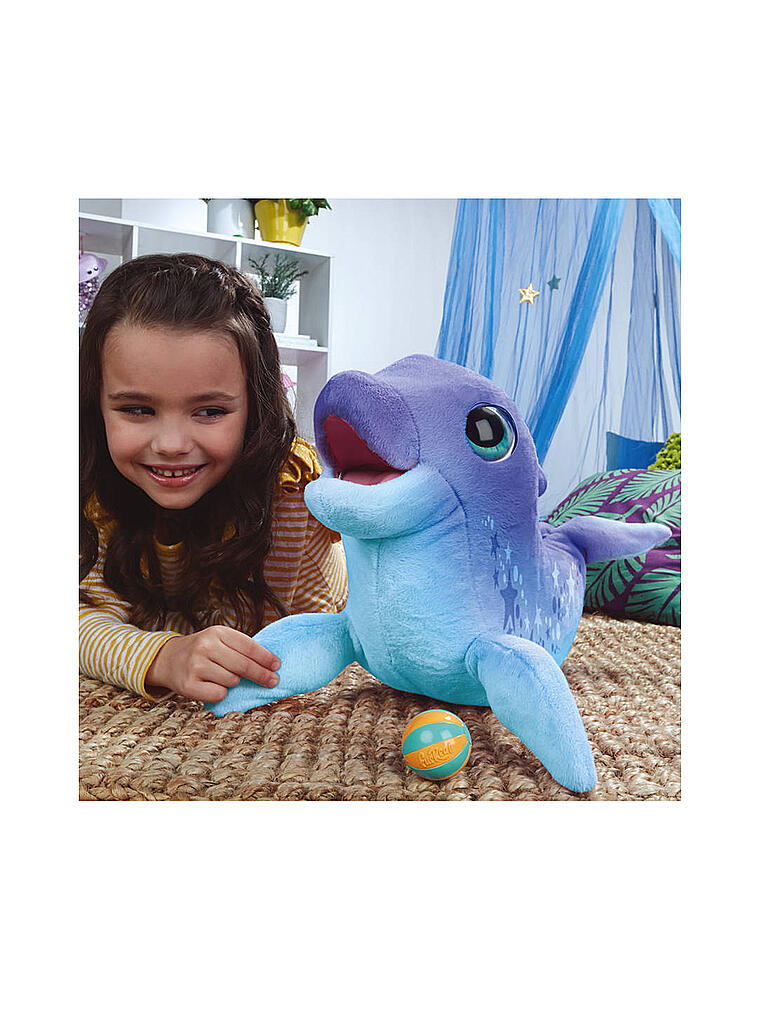 FURREAL FRIENDS furReal Dimples, mein lustiger Delfin blau