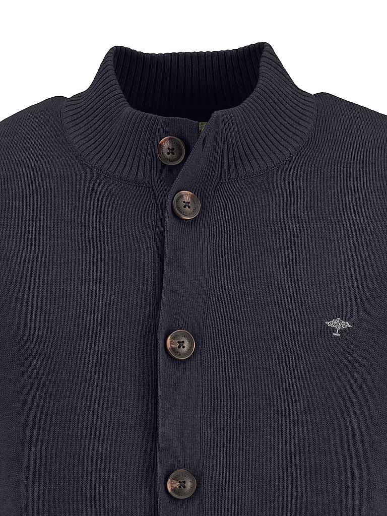 FYNCH HATTON Strickjacke dunkelblau