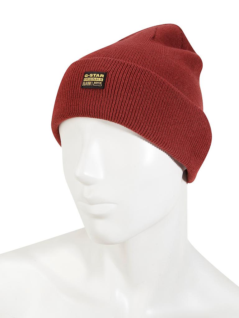 G-STAR RAW Beanie Mütze Effo rot