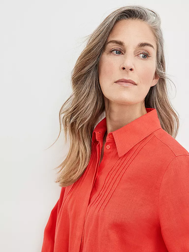GERRY WEBER Leinenbluse orange