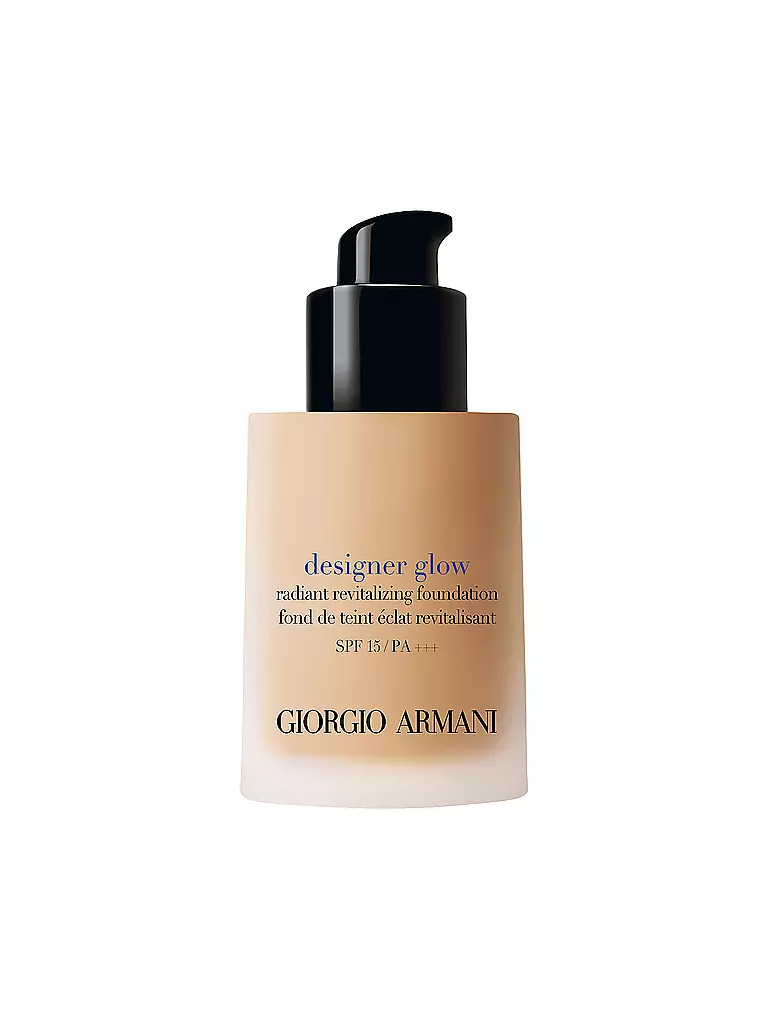 GIORGIO ARMANI COSMETICS Designer Glow Foundation 30ml LSF 20 (4) camel