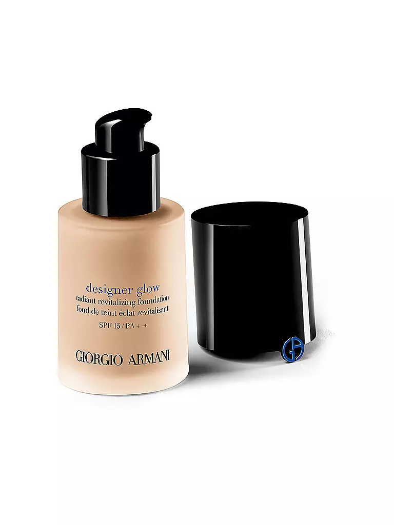 GIORGIO ARMANI COSMETICS Designer Glow Foundation 30ml LSF 20 (5) braun