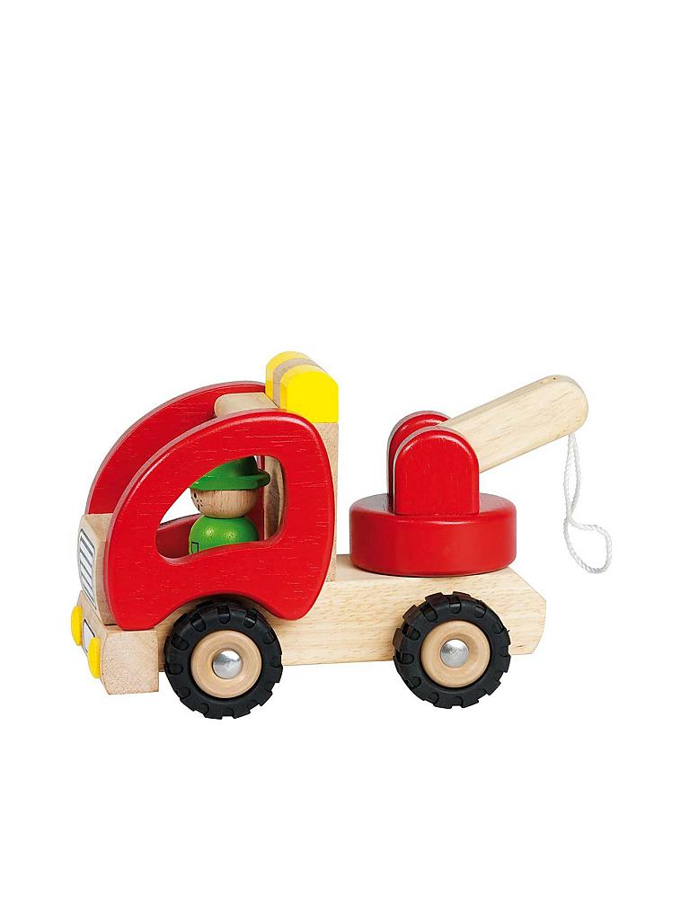 GOKI Holz-Abschleppwagen 18 cm keine Farbe