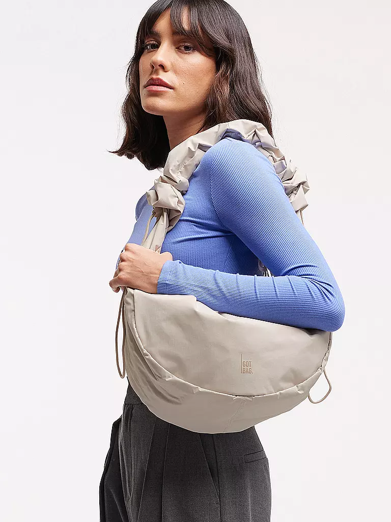 GOT BAG Tasche - Umhängetasche MOON BAG RUFFLE beige