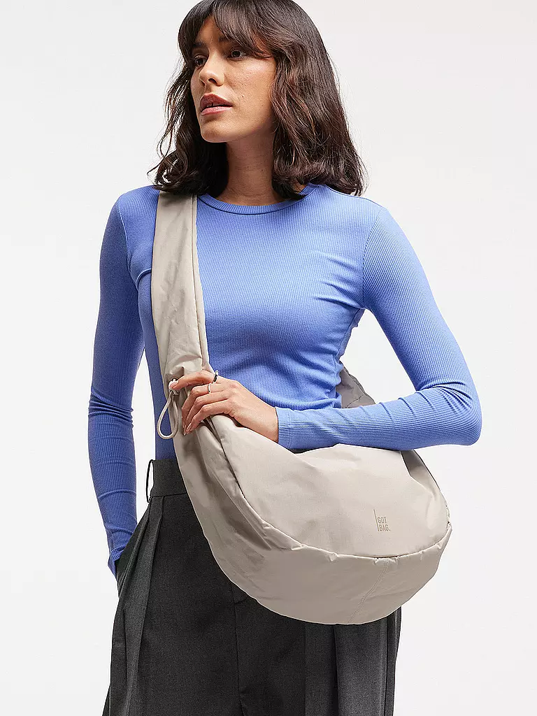GOT BAG Tasche - Umhängetasche MOON BAG RUFFLE beige