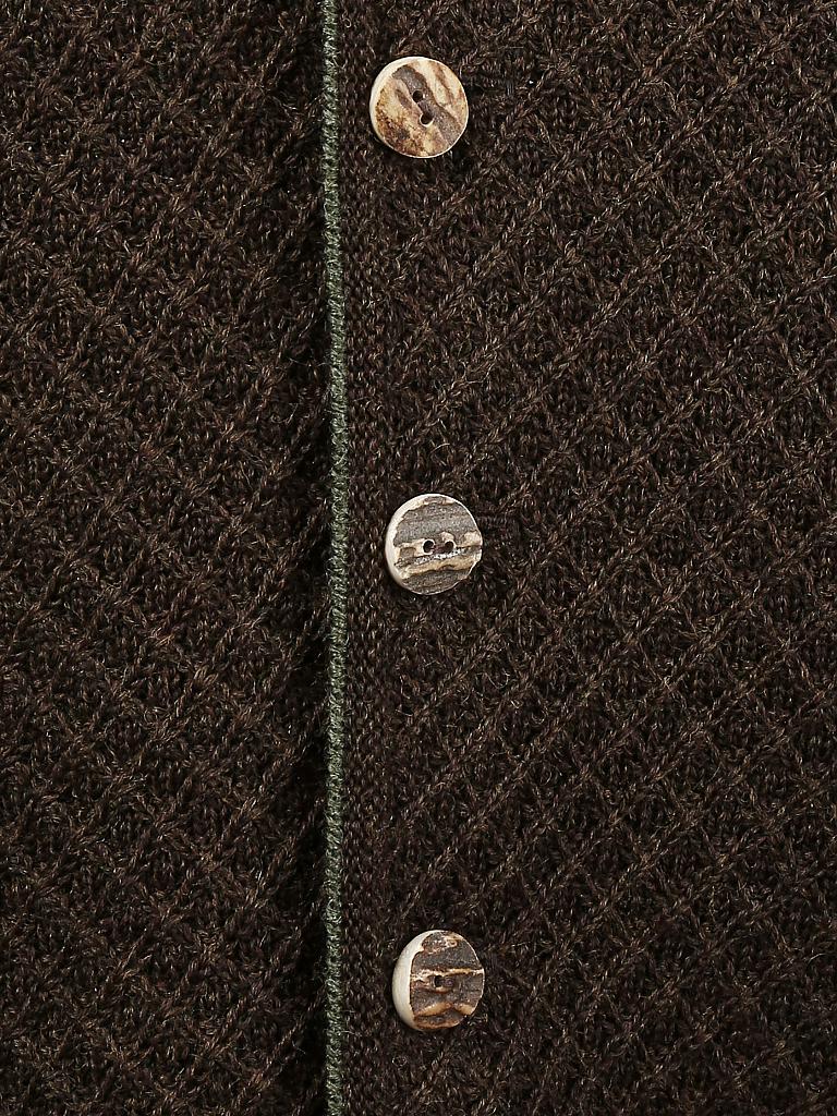 GOTTSEIDANK Strickjacke "Xaver" braun