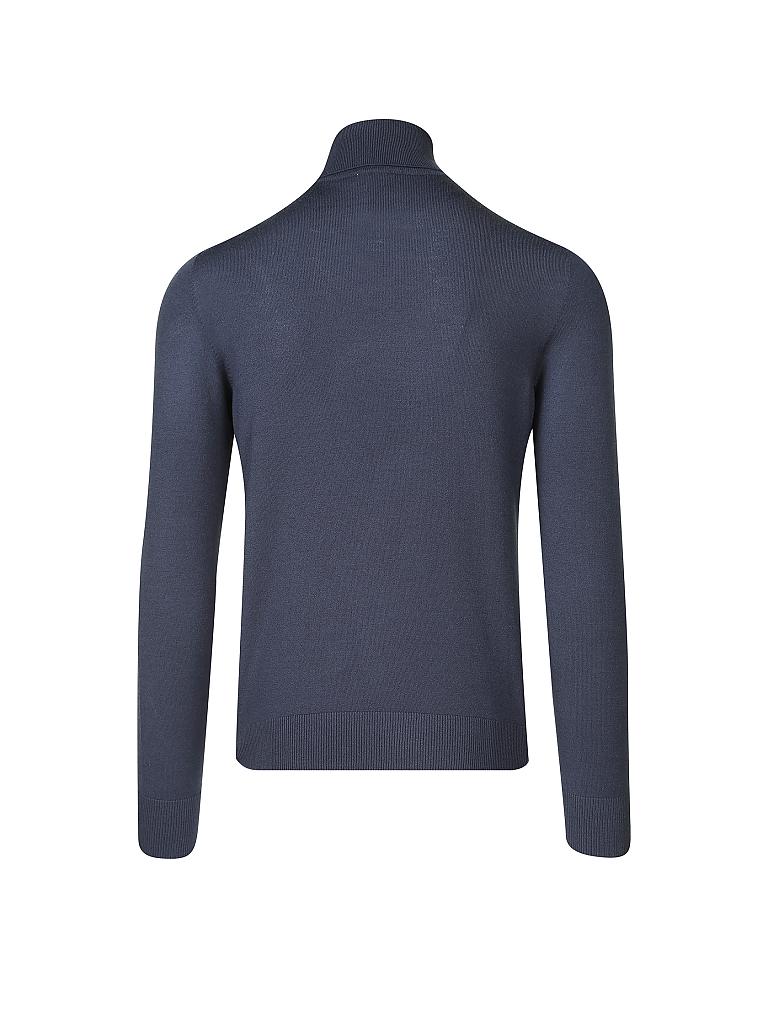 GRAN SASSO Rollkragenpullover blau