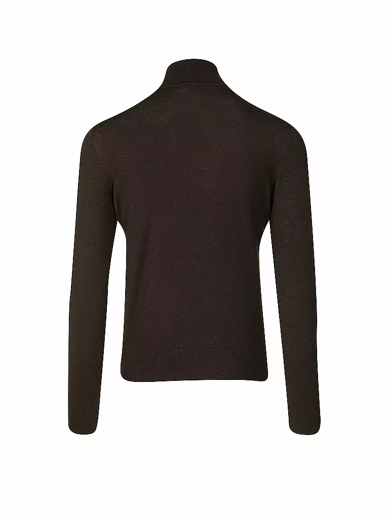 GRAN SASSO Rollkragenpullover braun