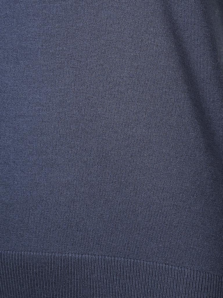 GRAN SASSO Rollkragenpullover blau