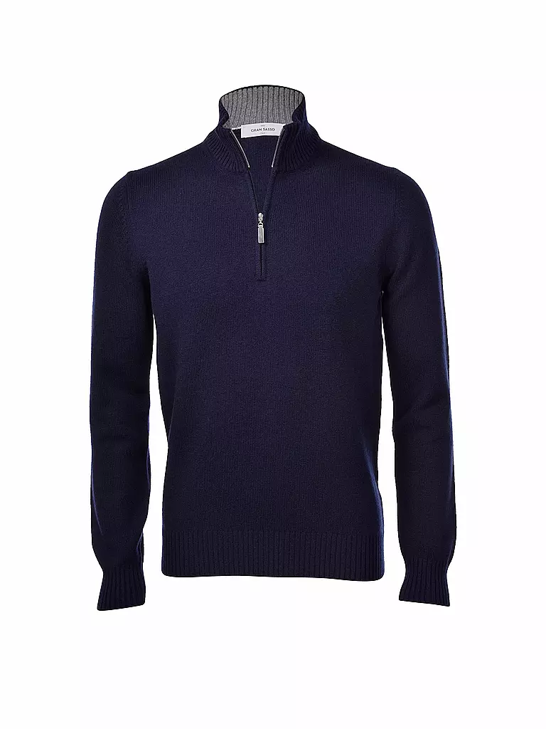 GRAN SASSO Troyer Pullover blau