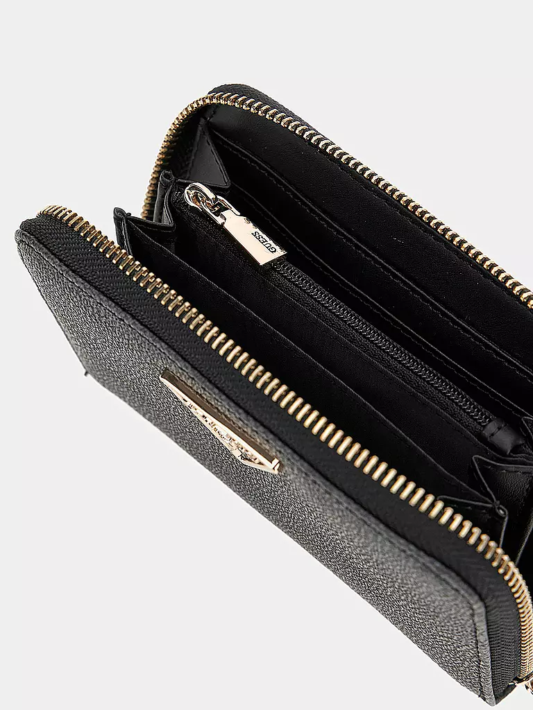 GUESS Geldbörse LAUREL Medium schwarz