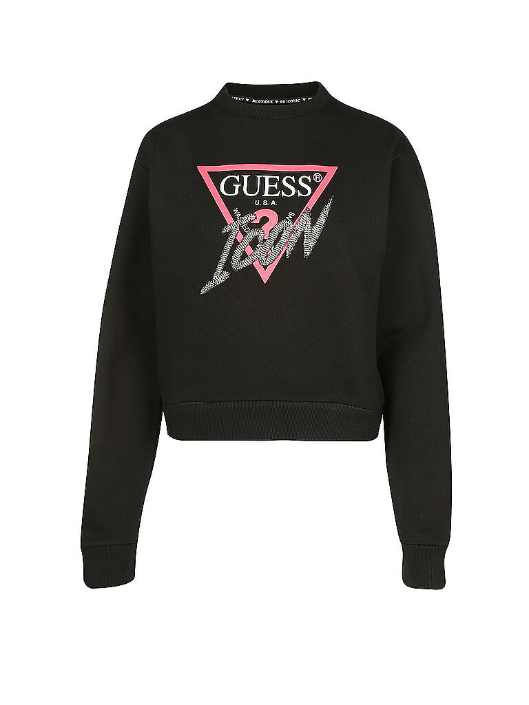 GUESS Sweater schwarz