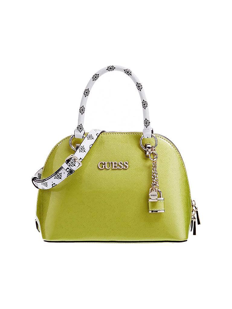 GUESS Tasche - Henkeltasche " South Bay Charm " grün