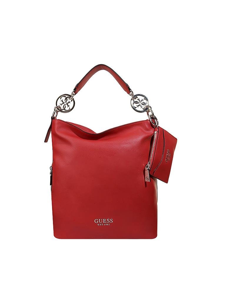 GUESS Tasche - Hobo "Tara" rot