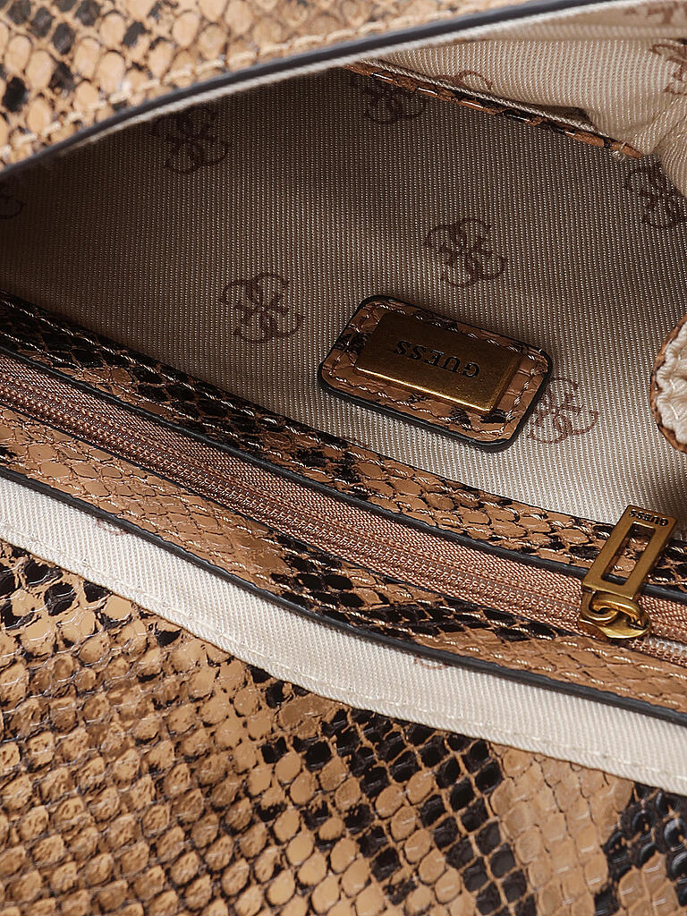 GUESS Umhängetasche Tullia Phyton braun