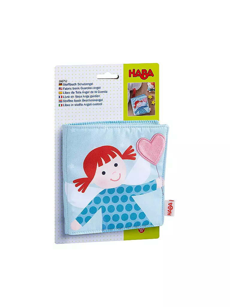 HABA Stoffbuch Schutzengel bunt