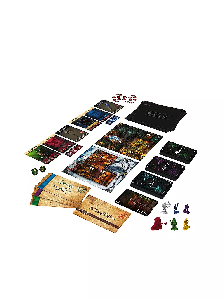 HASBRO Brettspiel - Dungeons & Dragons: Tumult in Niewinter keine Farbe