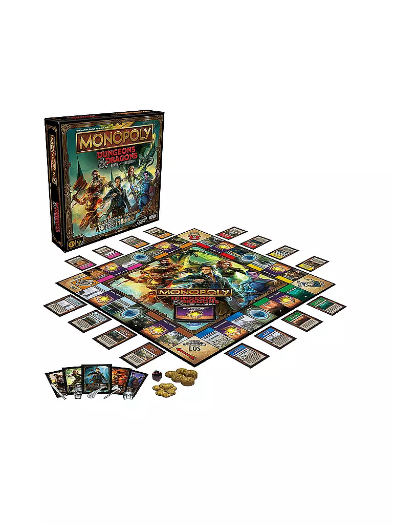HASBRO Brettspiel - Monopoly Dungeons & Dragons: Ehre unter Dieben ...