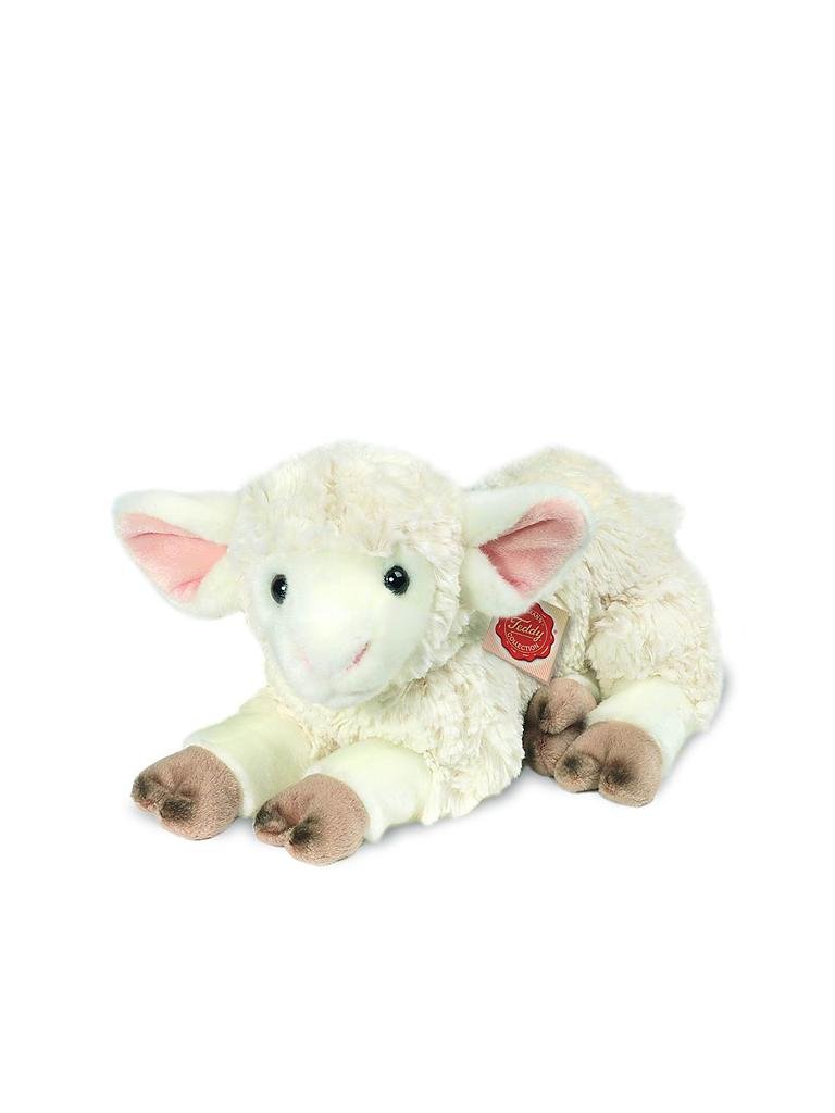HERMANN TEDDY Plüschtier - Lamm liegend 35cm keine Farbe