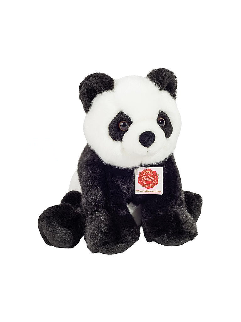 HERMANN TEDDY Plüschtier - Panda sitzend 25cm keine Farbe