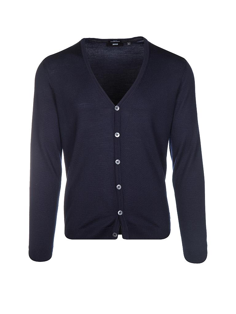 HUGO BOSS Weste Slim-Fit "Baltimore" blau