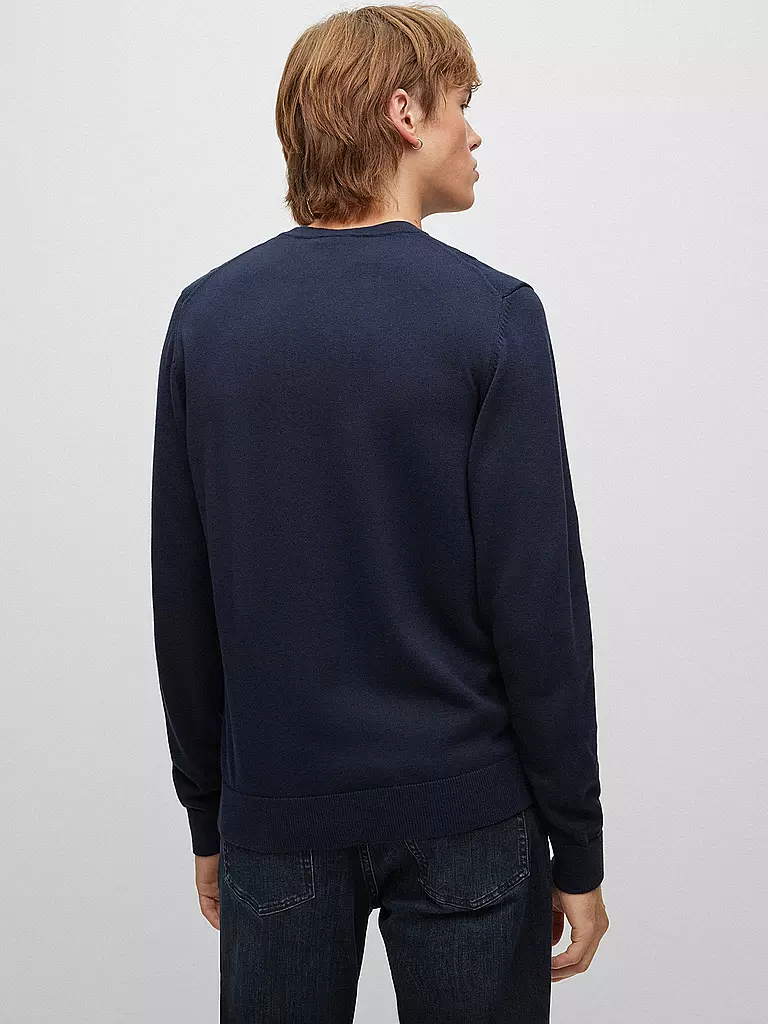 HUGO Pullover SAN CASSIUS-C1 blau