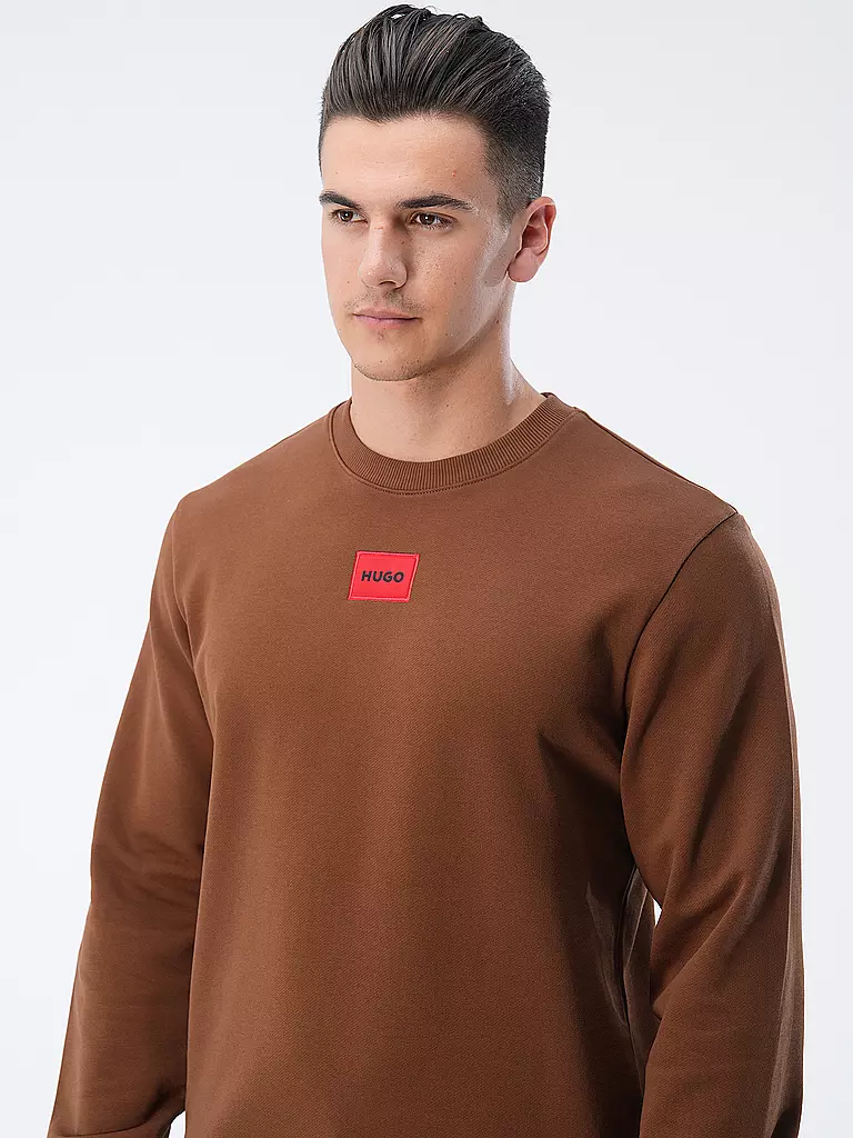 HUGO Pullover camel