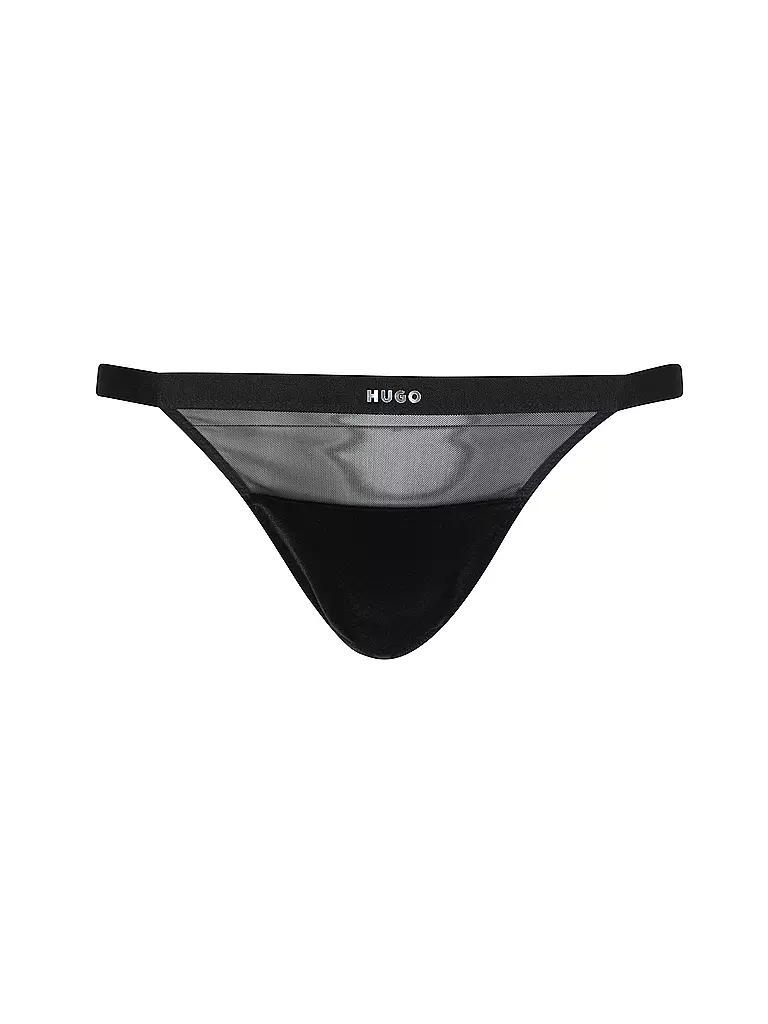 HUGO String black schwarz