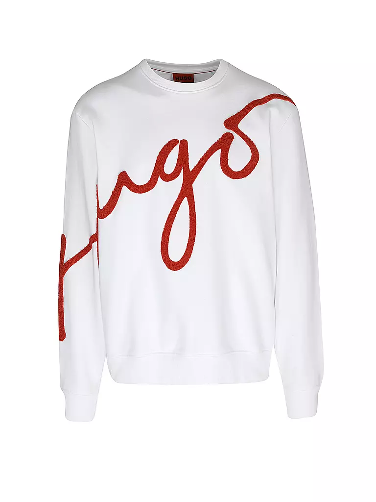 HUGO Sweater DIRAFFE weiss