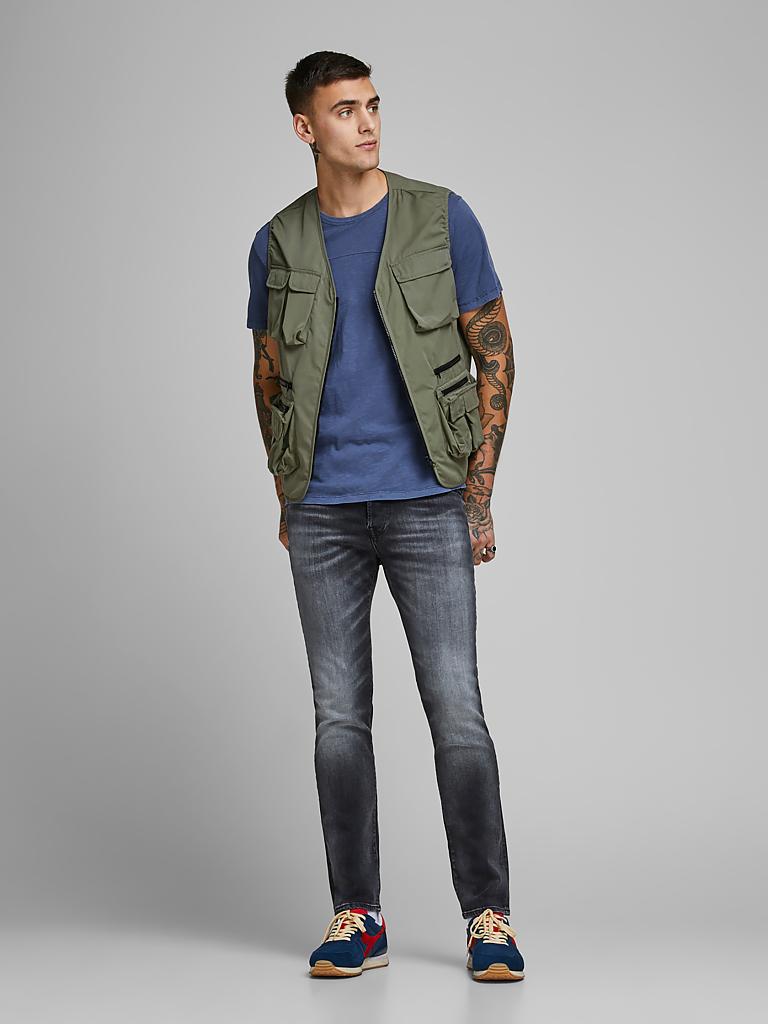 JACK & JONES Jeans Slim Fit JJITIM JJICON schwarz JACK & JONES Jeans Slim Fit JJITIM JJICON schwarz