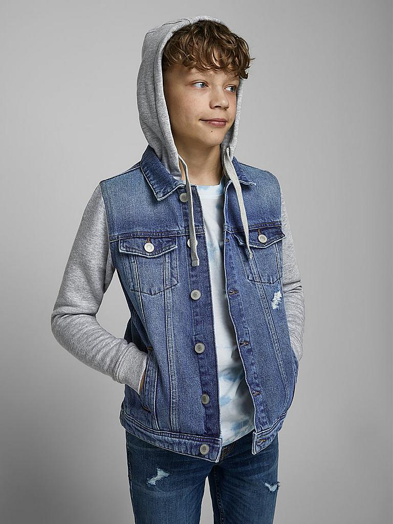 JACK & JONES Jungen Jeansjacke JJIJEAN blau | 140