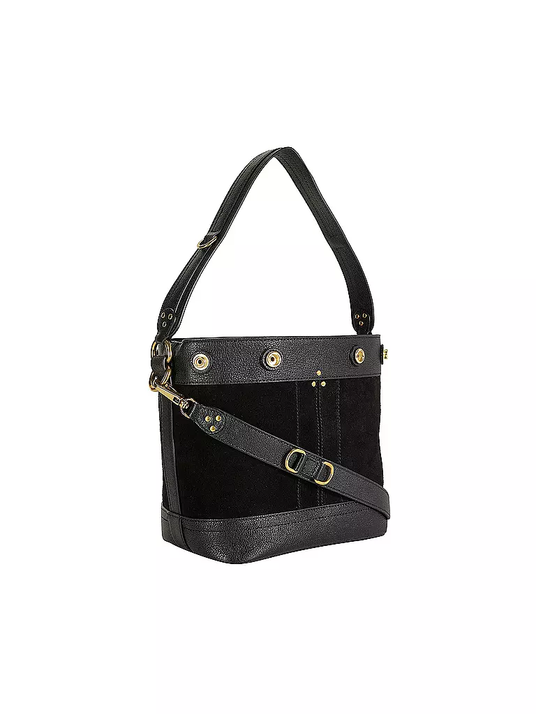 JEROME DREYFUSS Ledertasche - Bucket Bag BEN Small schwarz