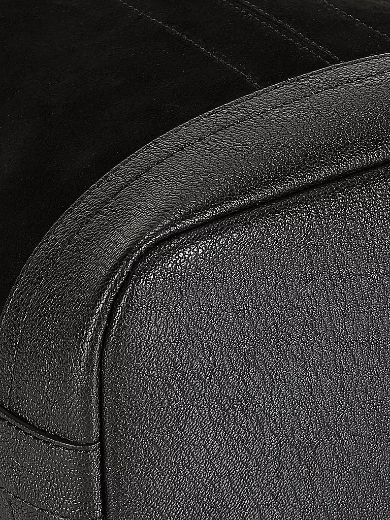 JEROME DREYFUSS Ledertasche - Bucket Bag BEN Small schwarz