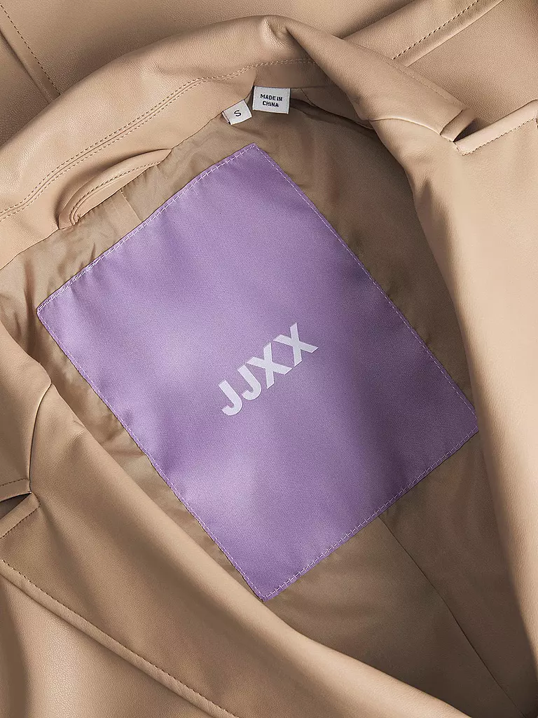JJXX Blazer in Lederoptik JXMARY beige