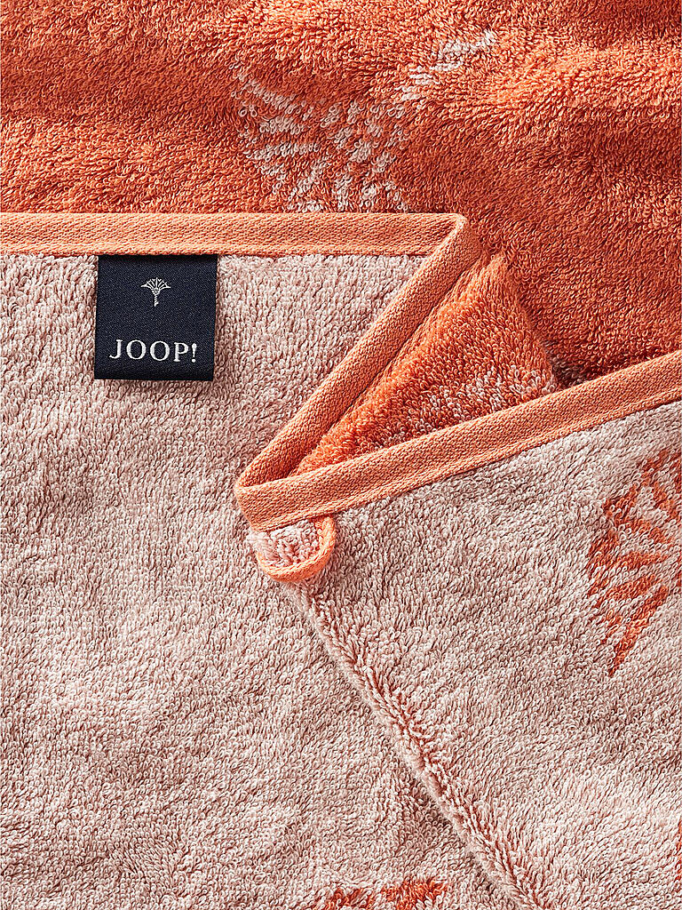 JOOP Handtuch 50x100cm MOVE FADED CORNFLOWER Apricot orange