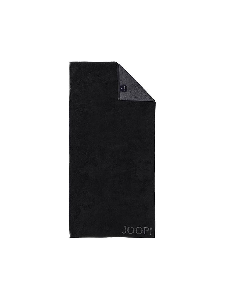 JOOP Handtuch Doubleface 50x100cm (Schwarz) schwarz