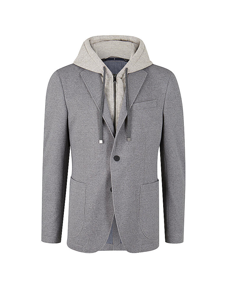JOOP Sakko Slim Fit Hoodney grau