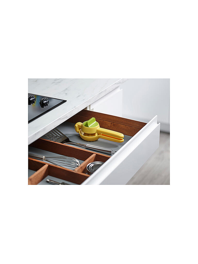 JOSEPH JOSEPH JuiceMax Zweifach Zitronenpresse 22cm gelb