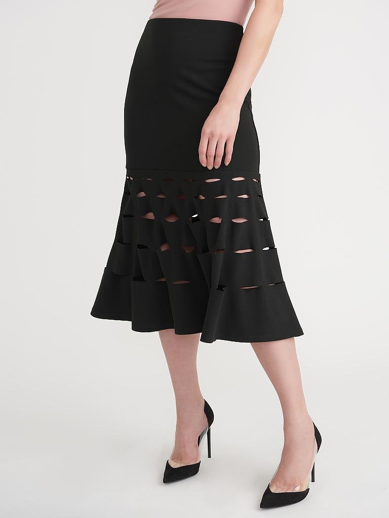 JOSEPH RIBKOFF Rock Godet schwarz