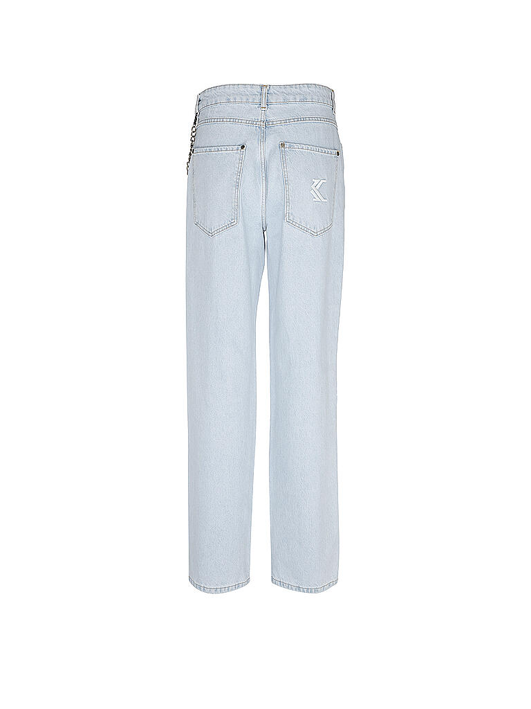 KARL KANI Jeans Boyfriend hellblau